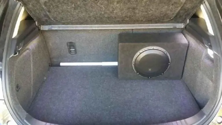 How To Mount A Subwoofer Box In The Trunk Improve Stereo