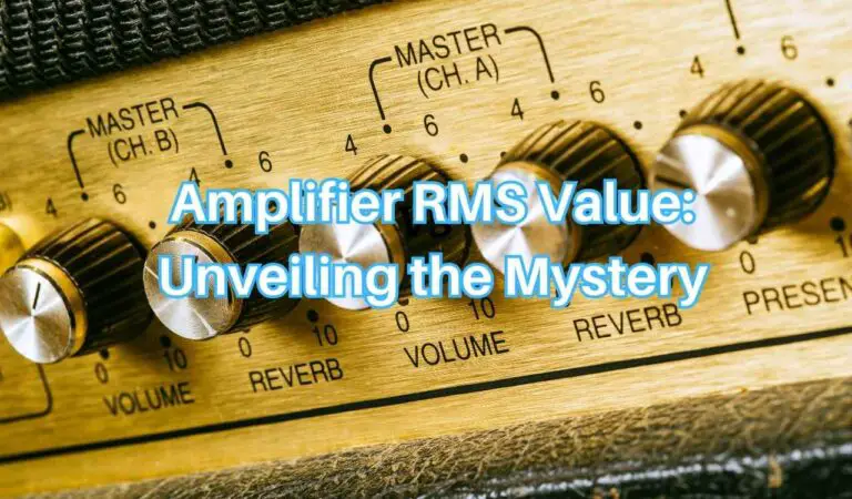 How to Calculate RMS Value of an Amplifier? - Improve Stereo