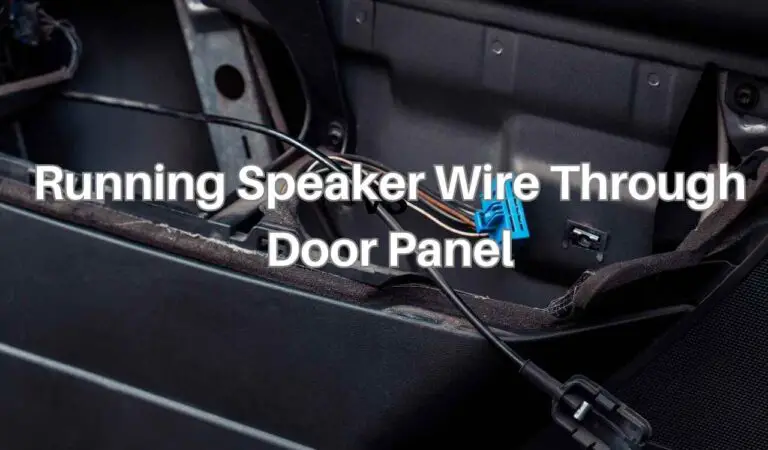 How to Run Speaker Wire Through Car Door? - Improve Stereo